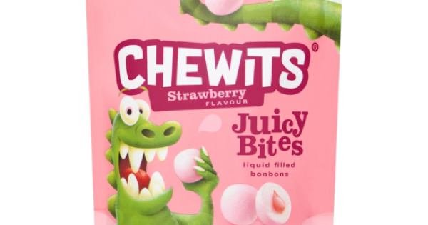 Chewits Juicy Bites Strawberry 115g