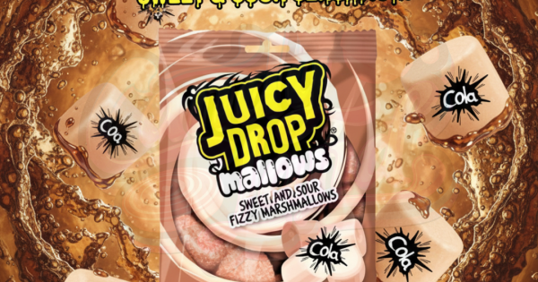Bazooka Juicy Drop Mallows Cola 100g